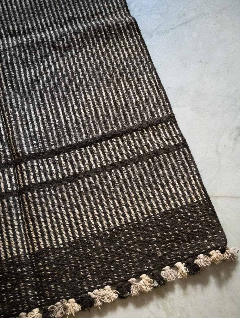Buy Handwoven Jawaja Rug - Slim Stripes (5ft x 3ft) Online