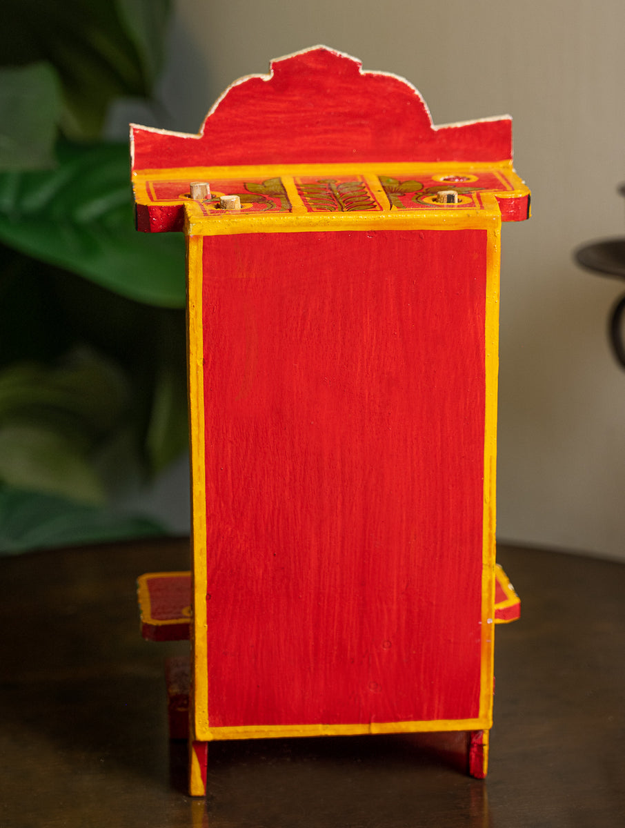 Buy Kavad Craft Curio - Ramayan, Painted Wood Portable Shrine (Red 11 ...