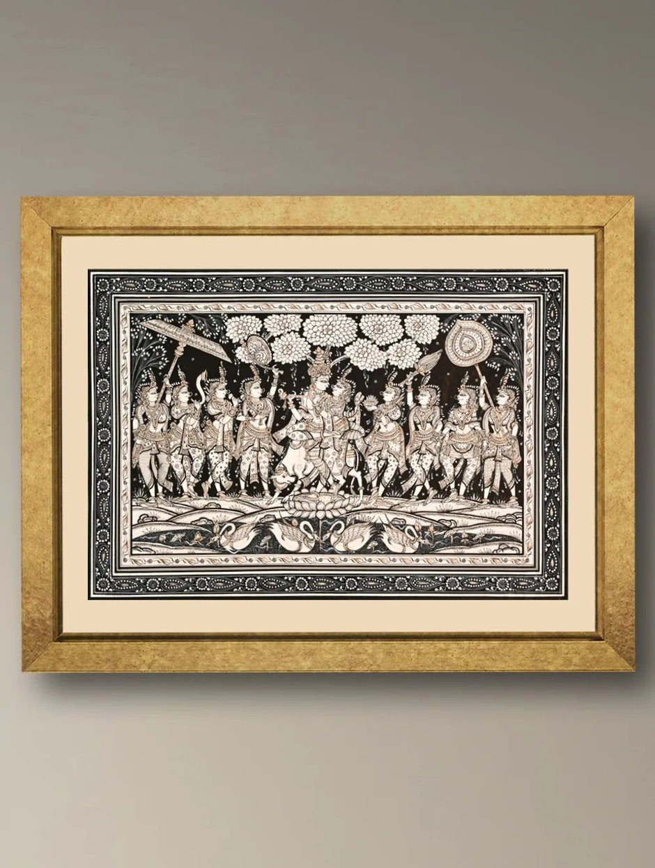 Pattachitra Art from Orissa by The India Craft House