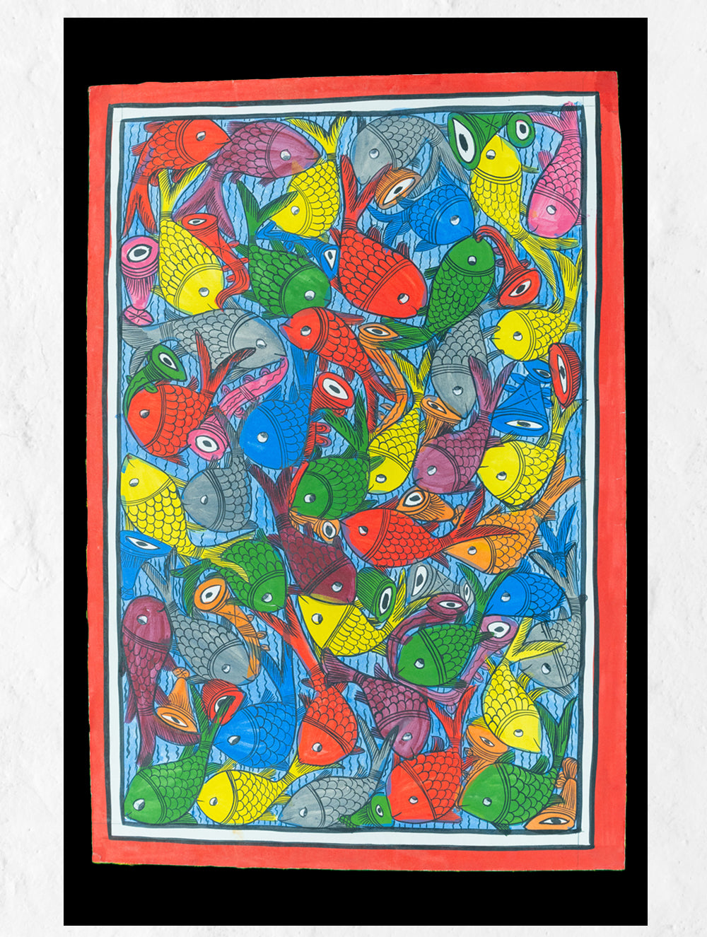 Buy Patua Art Painting - Wedding Of The Fish Online
