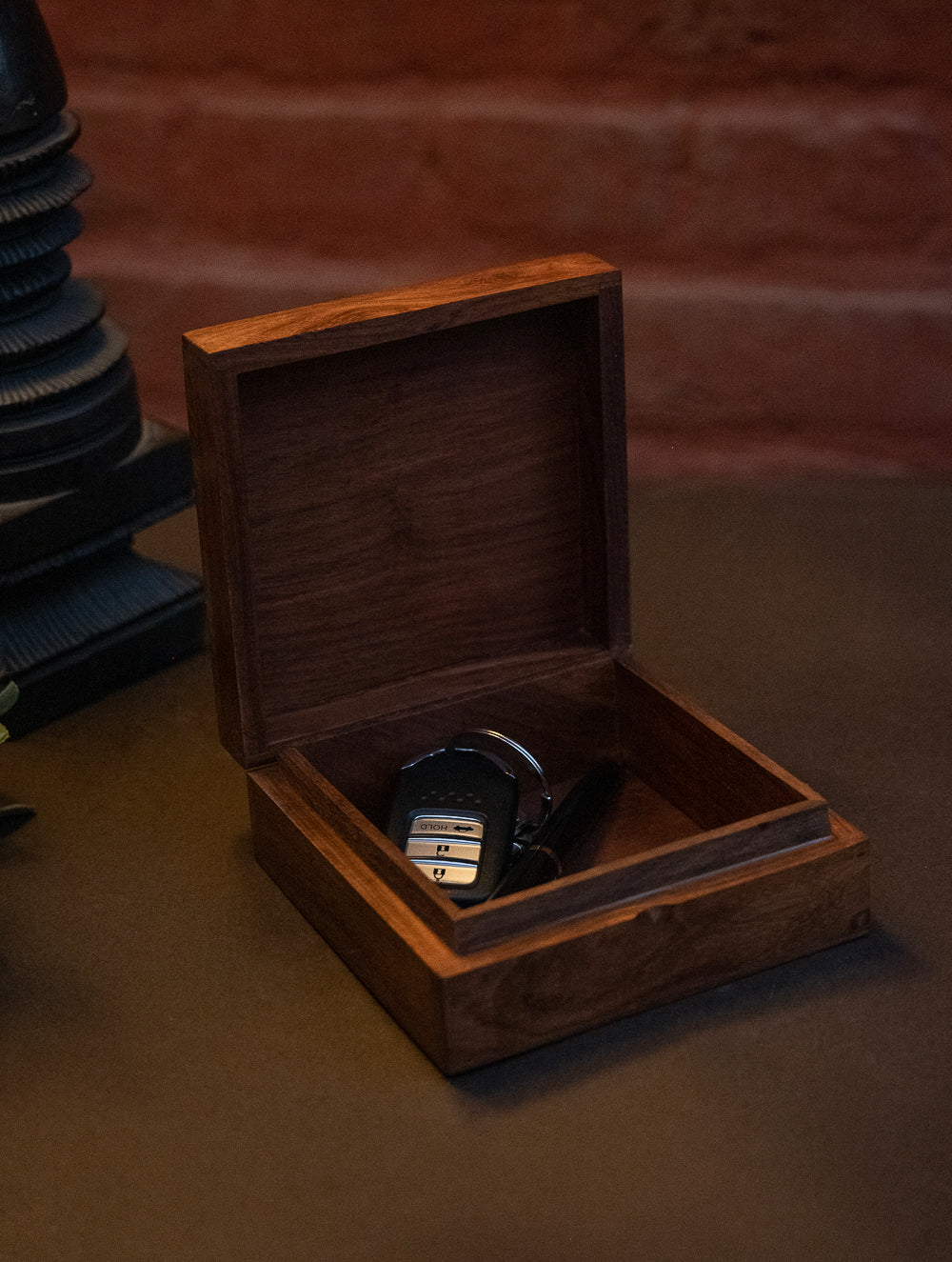 Buy Tarakashi Wooden Inlay Decorative Box- Tree Online