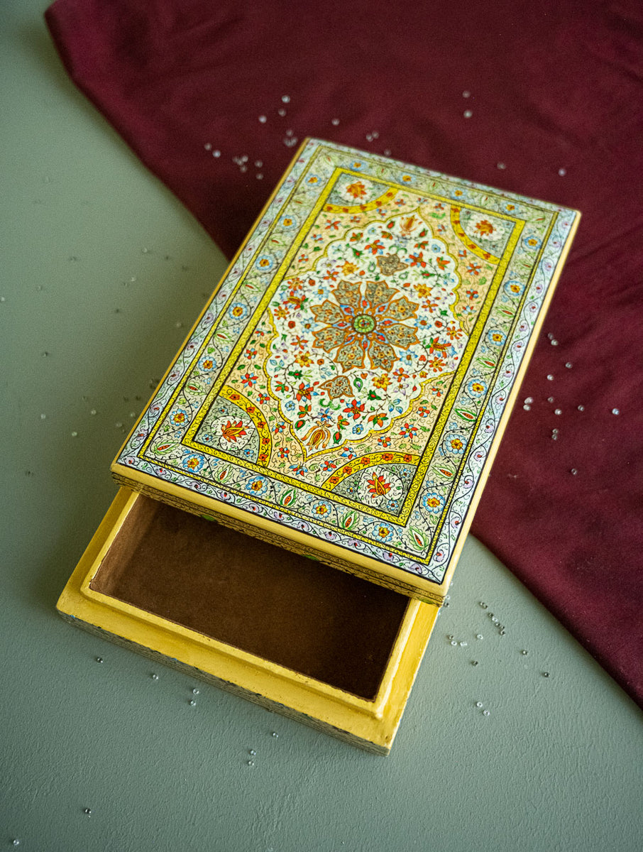 Buy The Shahi Collection. Exclusive, Fine Kashmiri Art Utility Boxes ...