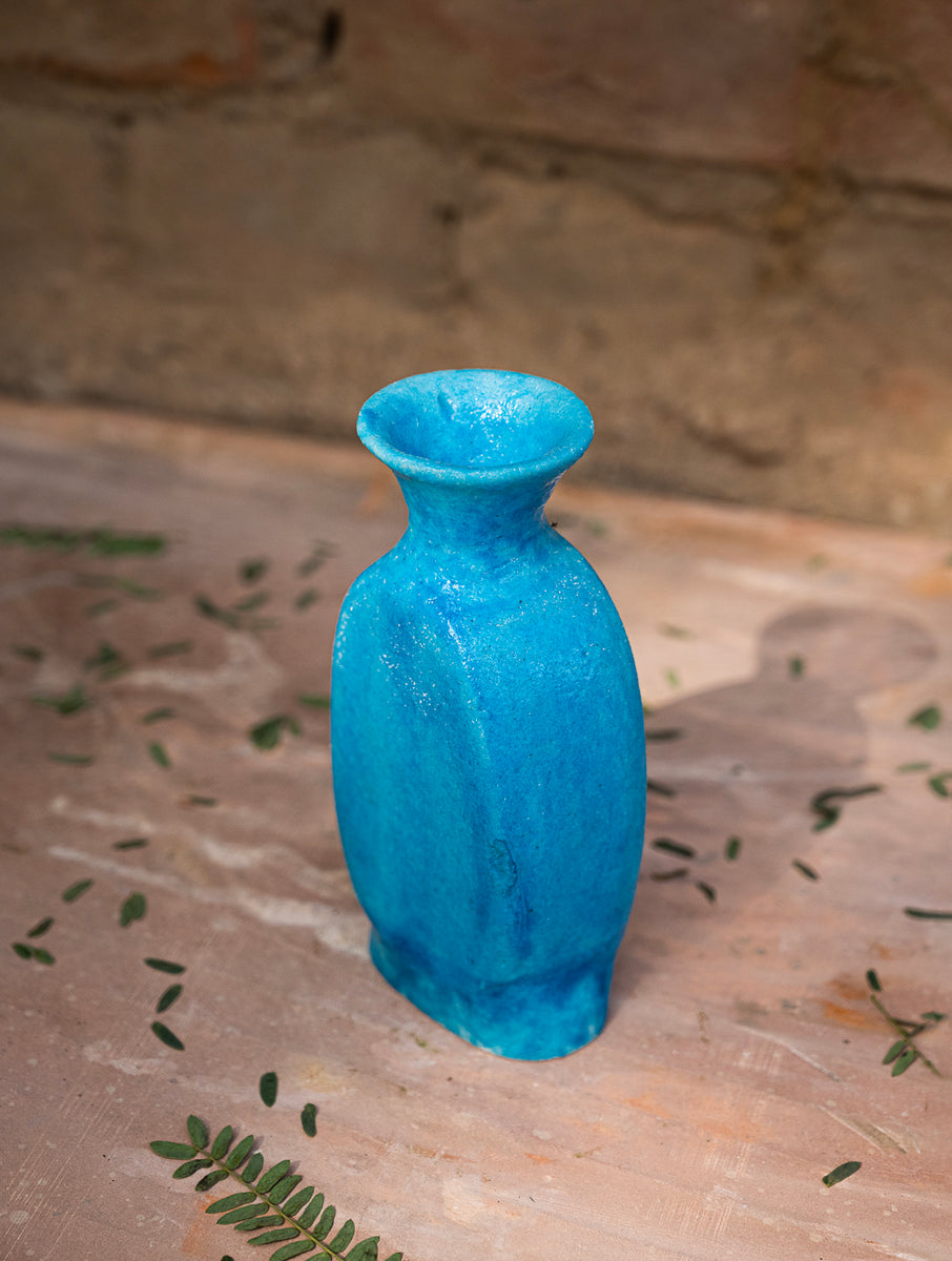 Buy Delhi Blue Art Pottery Curio / Vase Online