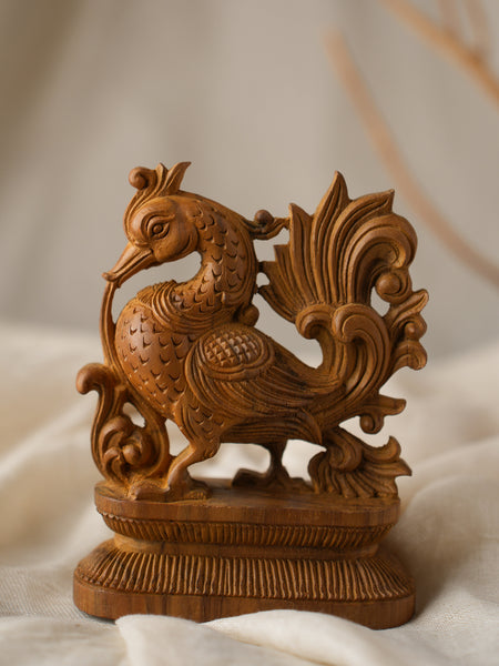 Buy Exclusive Karnataka Wood Carving Curio - Hansa Online