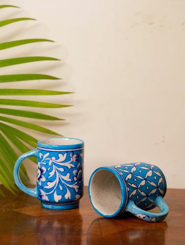Jaipur Blue Pottery from Rajasthan by The India Craft House