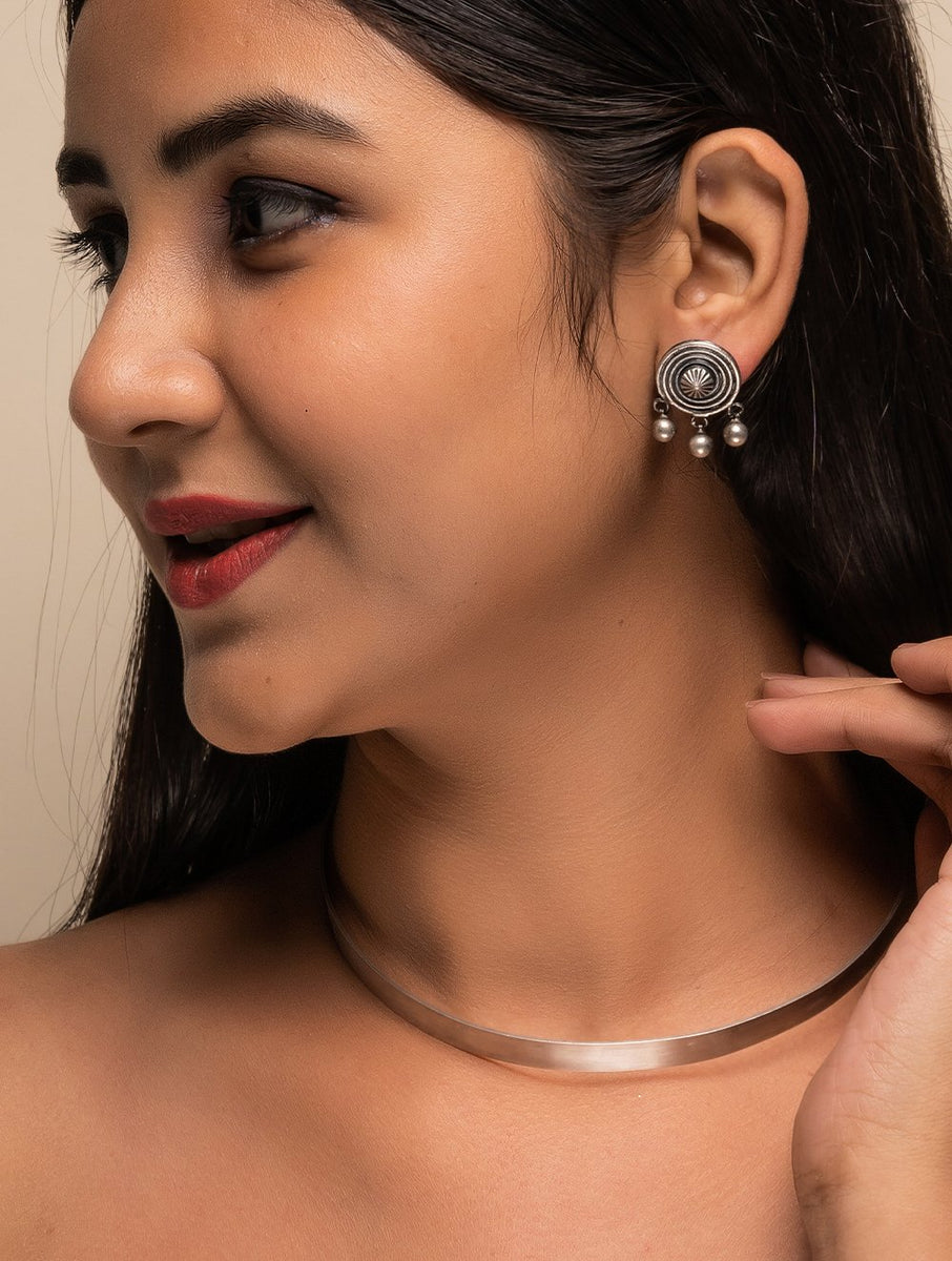 Buy Pure Silver Traditional Maharashtrian Set - Chitak Online