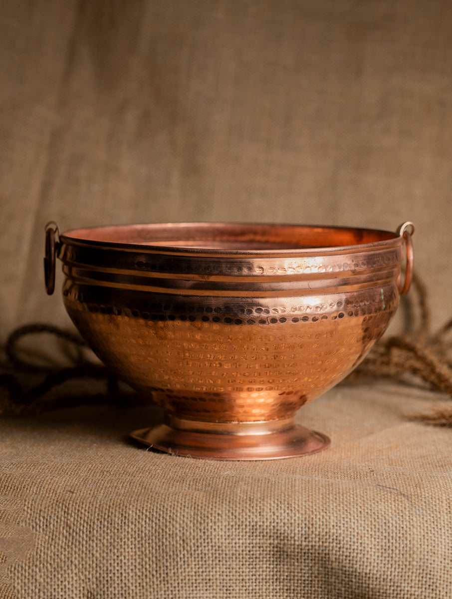 Buy Tambat Handbeaten Copper Gangal - Large, 12" Online