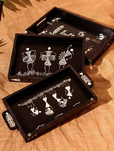 Warli Art from Maharashtra by The India Craft House